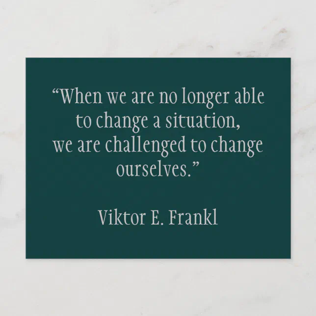 Inspirational card Change 2 - | Zazzle