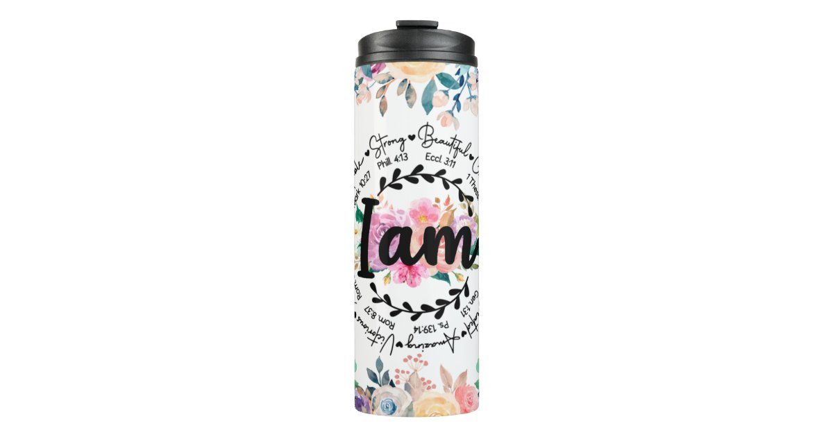 Inspirational Christian Thermal Tumbler | Zazzle