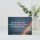 Inspirational Drug Addiction Recovery Rainbow Postcard | Zazzle