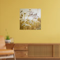 Inspirational Faith Quote Poster - photography | Zazzle