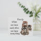 Inspirational Family Quote Fun Raccoon Animals Postcard | Zazzle