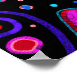 Inspirational Focus on the Good Purple Classroom Poster | Zazzle