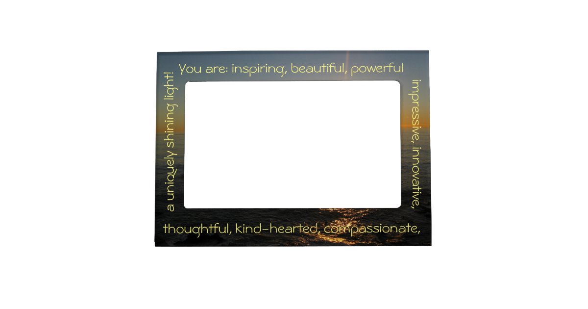 Inspirational Frame - Appreciation | Zazzle