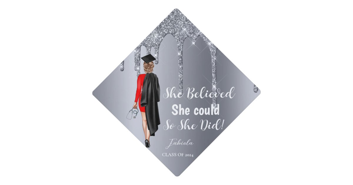 Inspirational Graduation Quotes Nurse Graduate Graduation Cap Topper ...