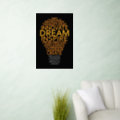 Inspirational Lightbulb Wall Decal | Zazzle