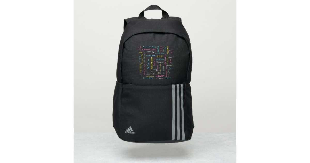 Inspirational Motivational Adidas Backpack | Zazzle