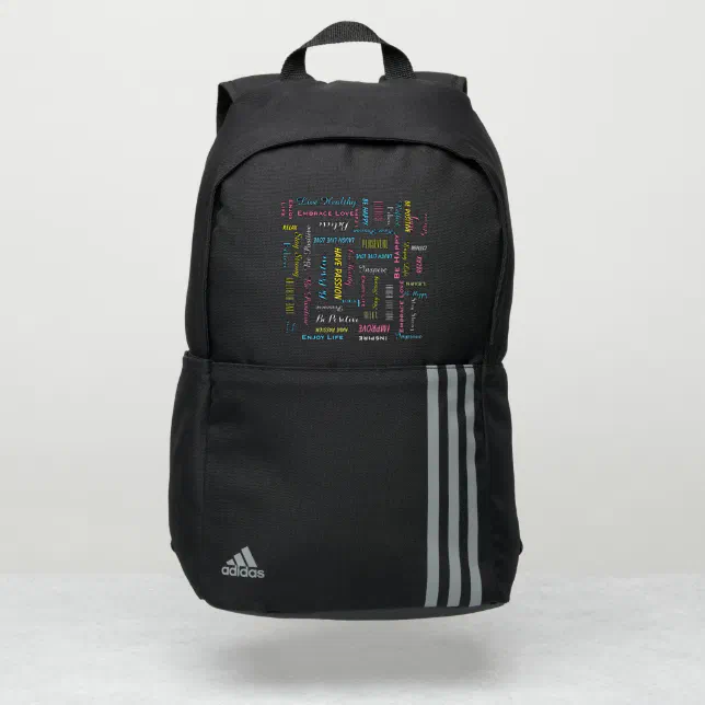 Inspirational Motivational Adidas Backpack | Zazzle
