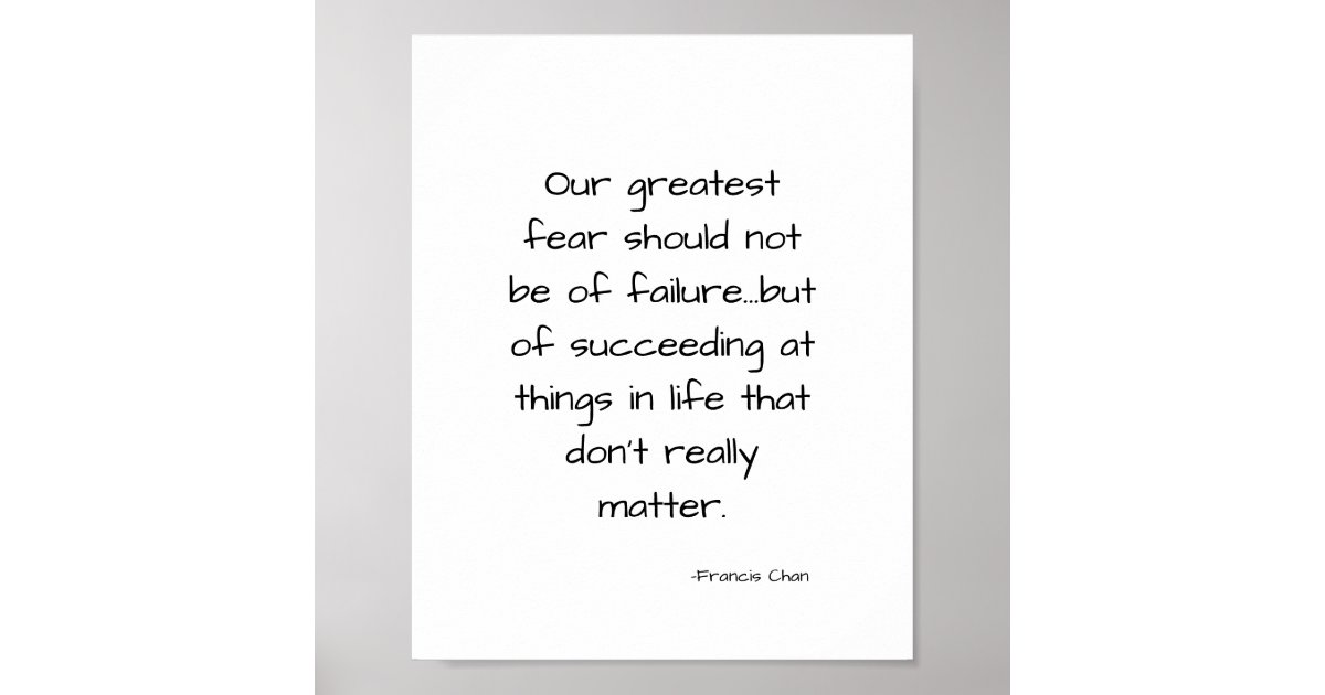 Inspirational motivational life quote poster | Zazzle