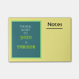 Inspirational Quote Post-it Notes - Sticky Notes | Zazzle