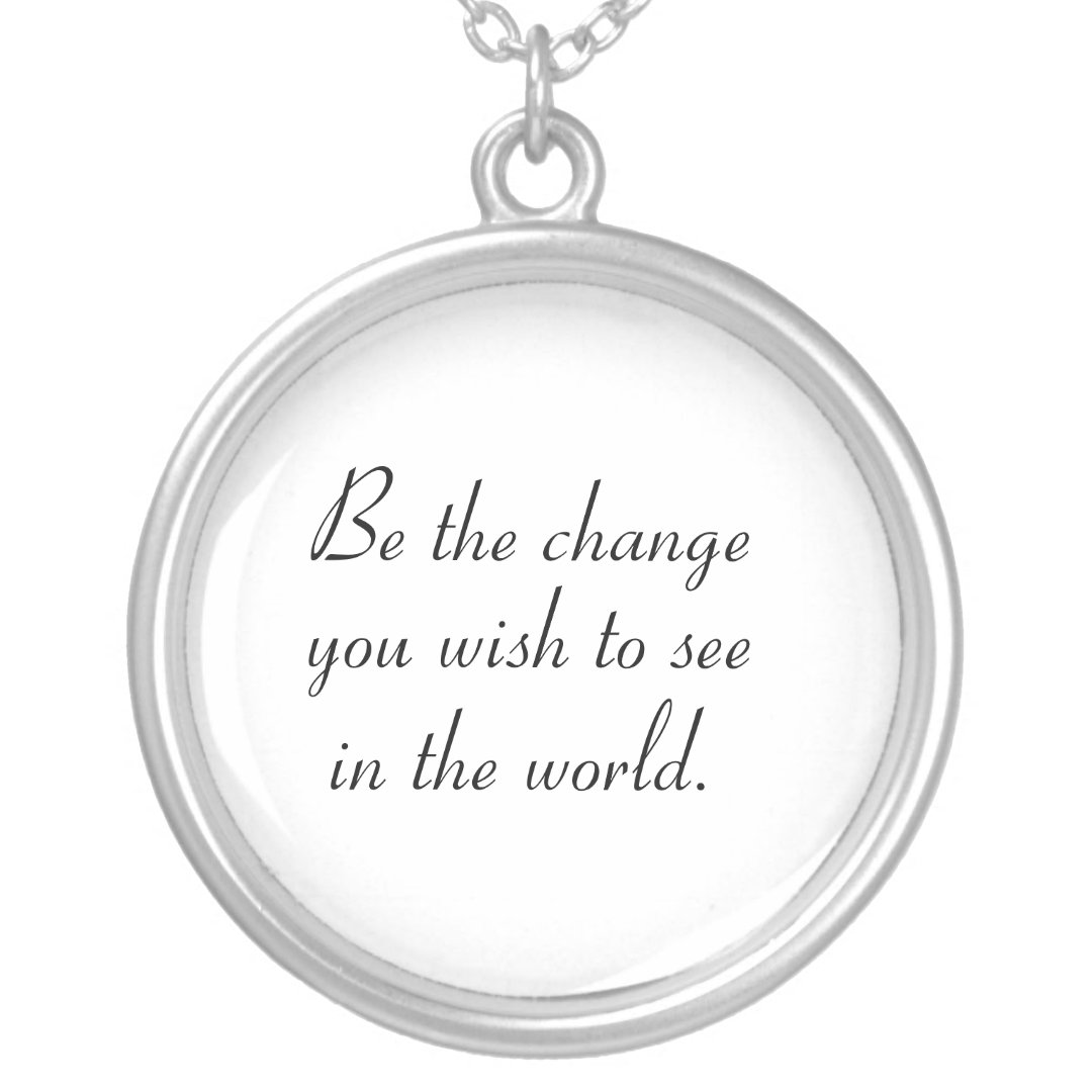 Inspirational necklaces unique jewelry gift idea | Zazzle