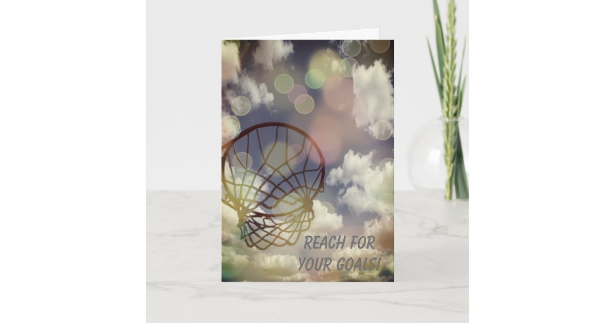 Inspirational Netball Quote Blank Greeting Card | Zazzle