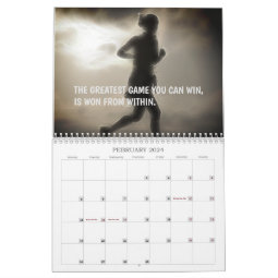Inspirational Pictures and Quotes Netball 2023 Calendar | Zazzle