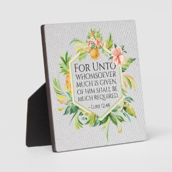 Inspirational Plaque | Zazzle