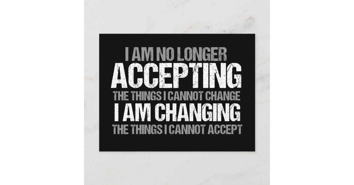 Inspirational Political Activist Change Quote Postcard | Zazzle