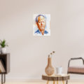 Inspirational portrait of Andrew Breitbart Poster | Zazzle