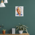 Inspirational portrait of Andrew Breitbart Poster | Zazzle