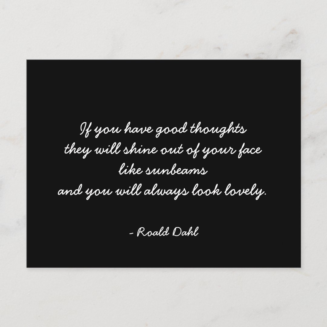 Inspirational Postcard quote | Zazzle
