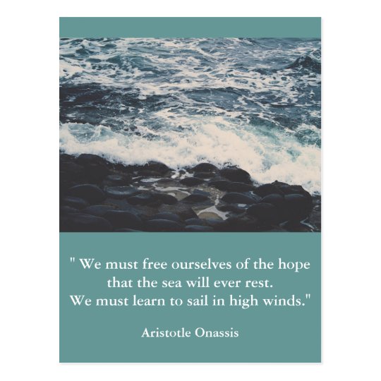 Inspirational postcard quote artistotle | Zazzle.com