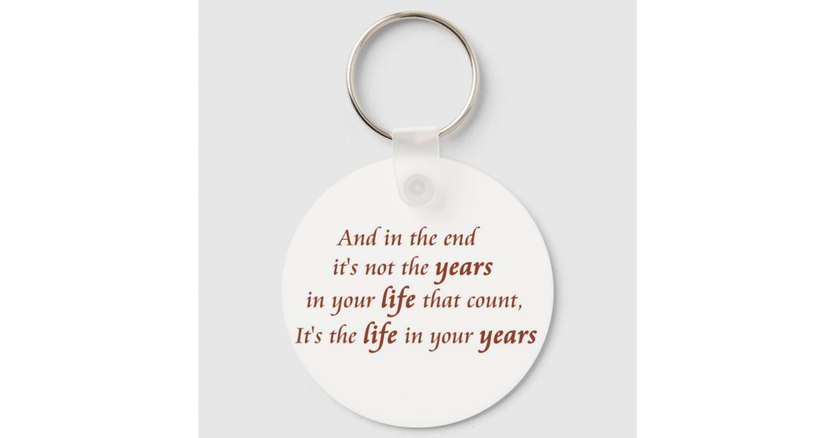 Inspirational quote keychains | Zazzle