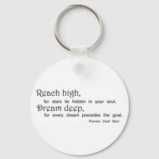 Inspirational quote keychains motivation gifts | Zazzle