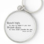 Inspirational quote keychains motivation gifts | Zazzle