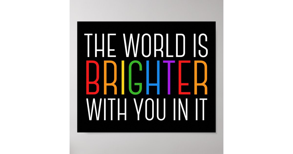 Inspirational Quote Mental Health Encouragement Poster | Zazzle