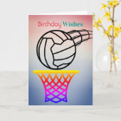 Inspirational Quote Netball Birthday Card | Zazzle