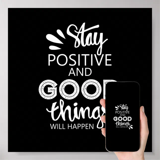 Inspirational Quote Poster | Zazzle