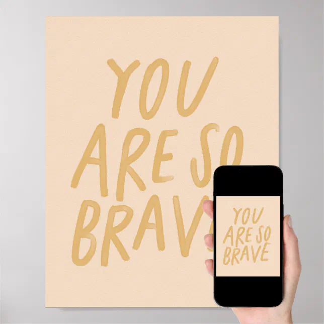 Inspirational quote poster | Zazzle