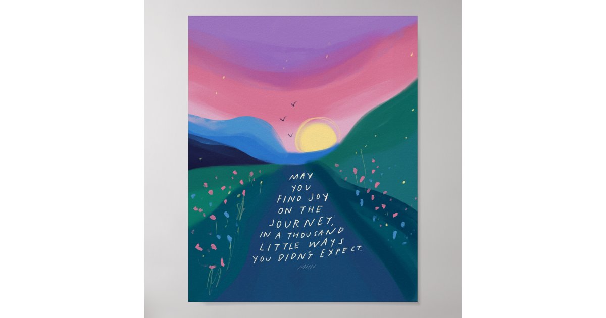 Inspirational Quote Poster | Zazzle