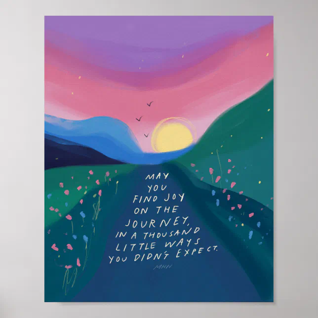 Inspirational Quote Poster | Zazzle