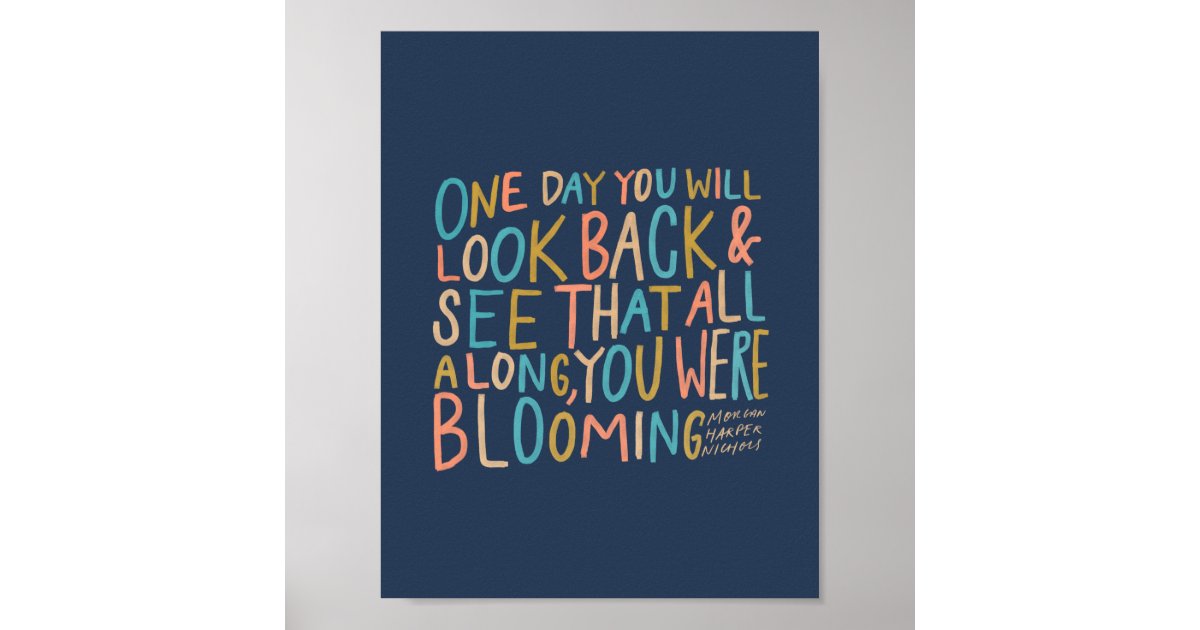 Inspirational quote poster | Zazzle