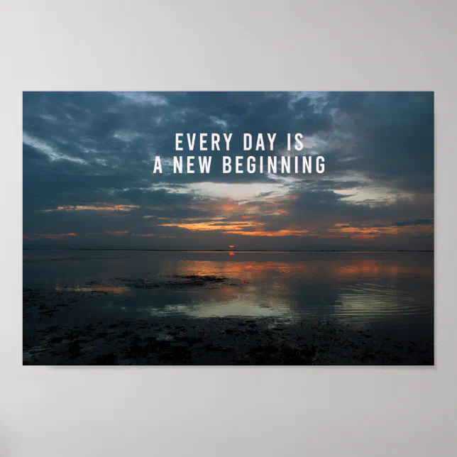 Inspirational quote poster | Zazzle