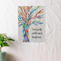 Inspirational Quote Tree Poster | Zazzle