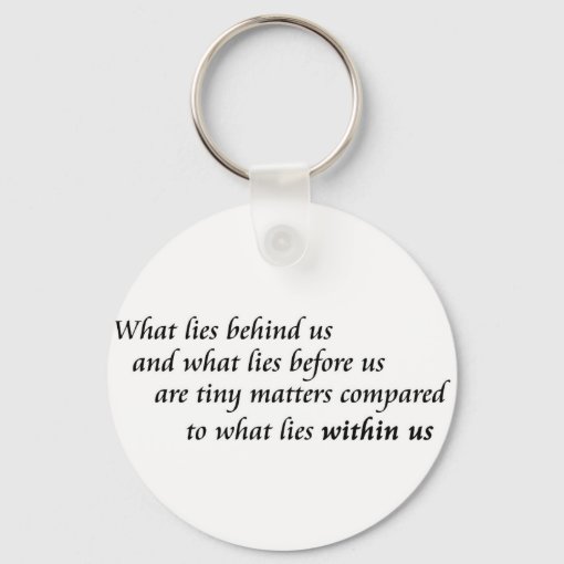 Inspirational quotes keychains confidence gifts | Zazzle