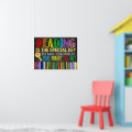 Inspirational Reading Classroom Poster | Zazzle