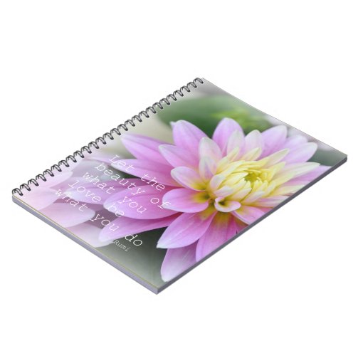Inspirational Rumi Journal Notebook | Zazzle