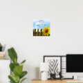 Inspirational Sunflower Poster | Zazzle