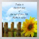 Inspirational Sunflower Poster | Zazzle