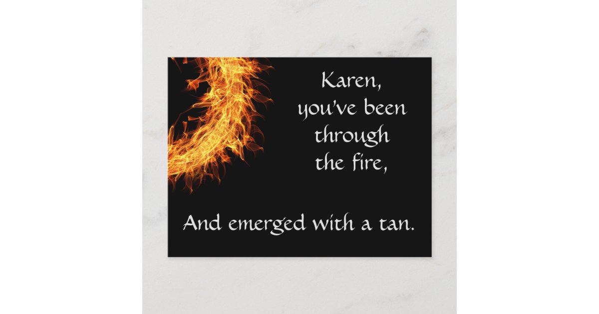 Inspirational survivor message postcard | Zazzle