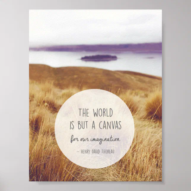 Inspirational Travel Quote Poster | Zazzle
