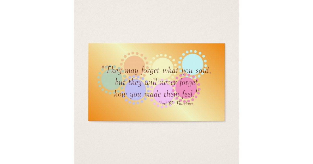Inspirational Wallet Size Card | Zazzle
