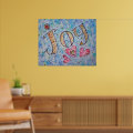 Inspirational Word "Joy" Poster | Zazzle