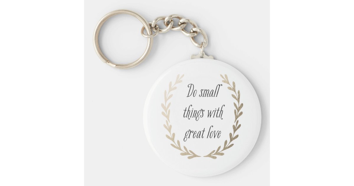 Inspirational Words Keychain | Zazzle.com