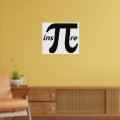 Inspire Inspirational Pi Symbol Poster | Zazzle