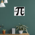 Inspire Inspirational Pi Symbol Poster | Zazzle