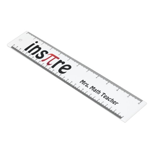 Inspire Math Geek with Text Ruler | Zazzle
