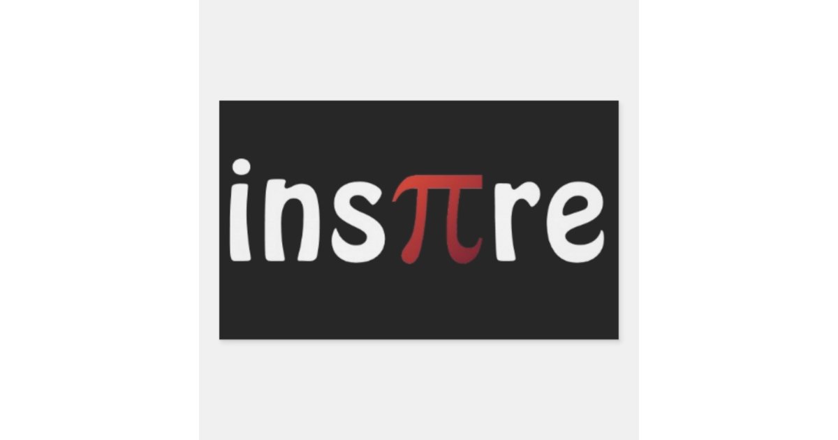 Inspire Math Pi Day Stickers | Zazzle