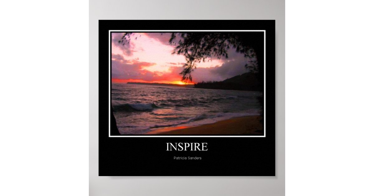 inspire poster | Zazzle