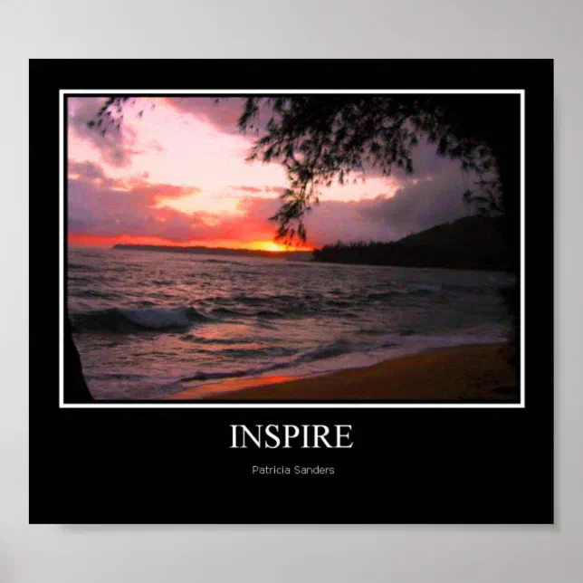 inspire poster | Zazzle